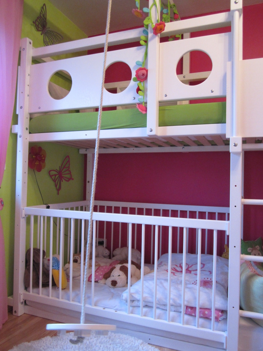 Hochbett Mit Babybett Unten